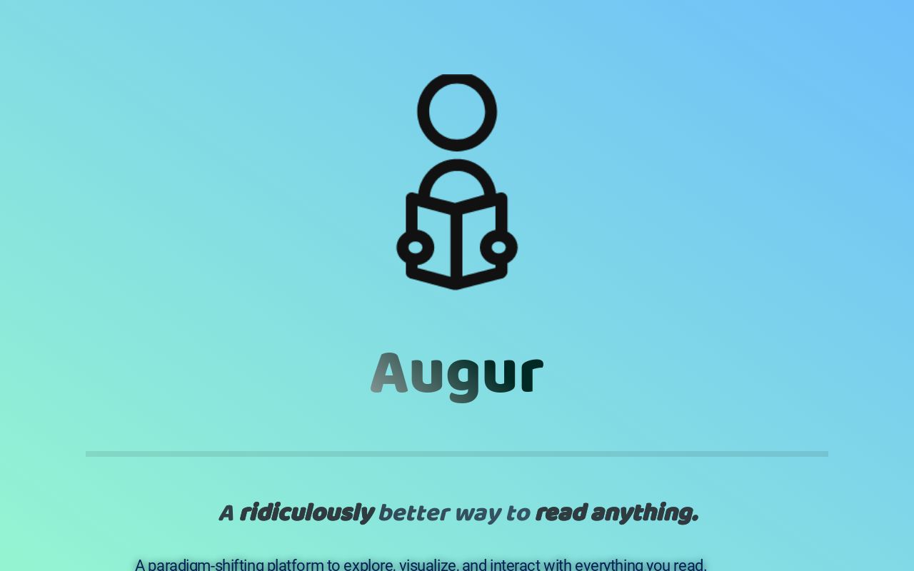 Augur | Reading-For the 21st Century